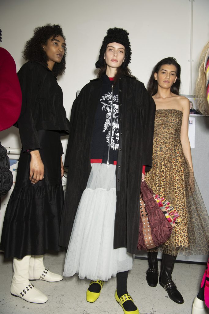 Molly Goddard AW23 Backstage by Jason Lloyd Evans - Pairs Project