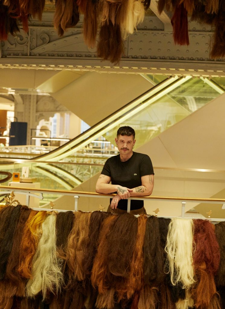 Charlie Le Mindu Reveals Tricophilia at the iconic La Samaritaine ...